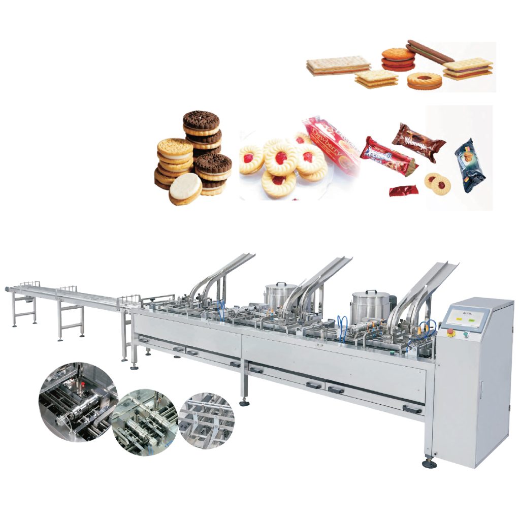 3+2 (Double Color) Biscuit Sandwiching Machine - MASEMA