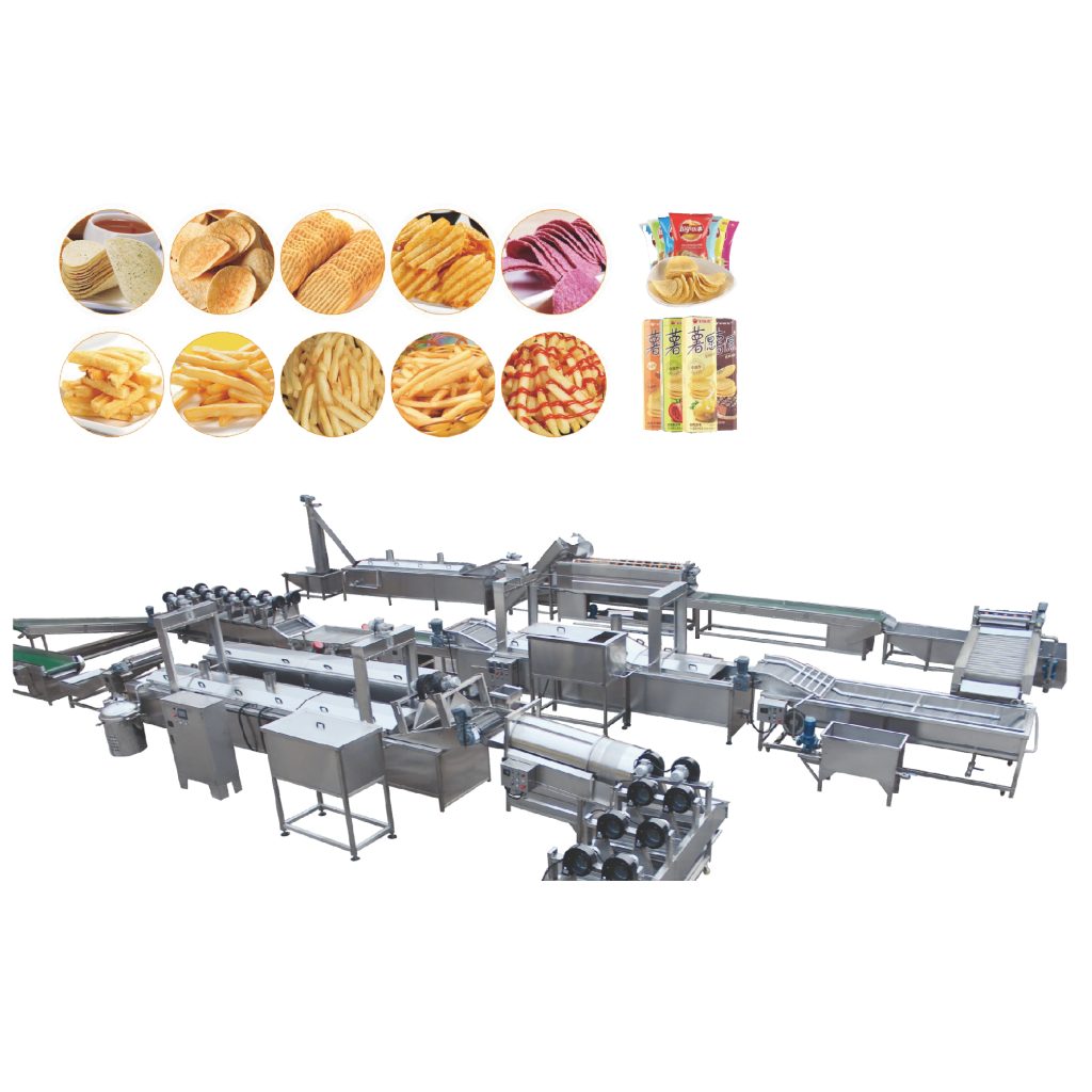 Potato Chips, French Fries Production Line - MASEMA
